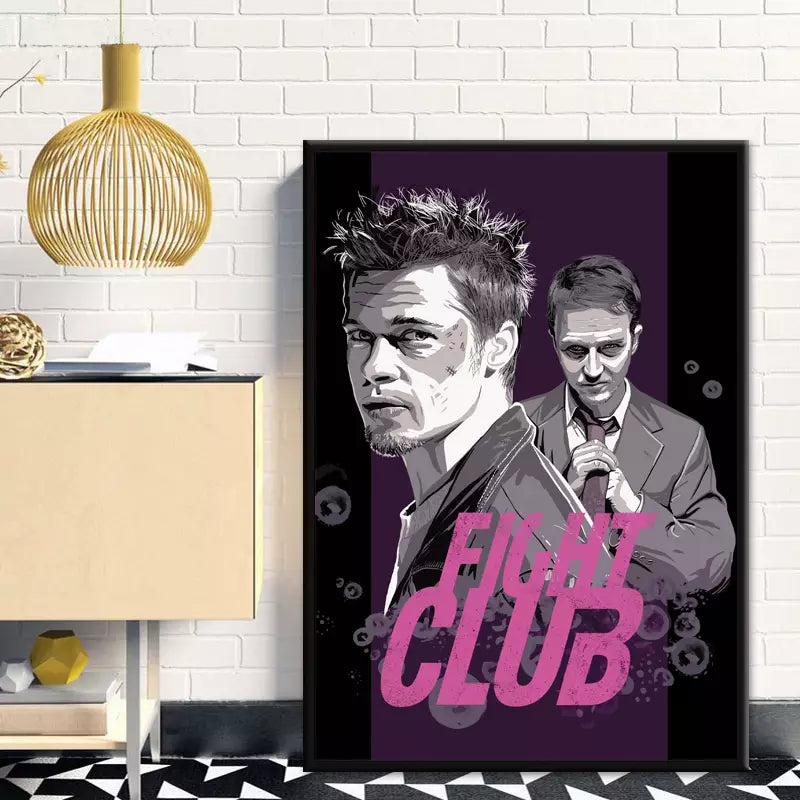 Kampklubbplakat Fight Club Plakat | Planète Vintage