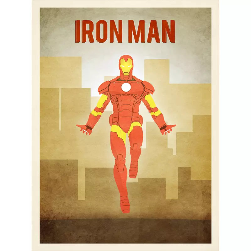 Vintage Iron Man Poster | Planète Vintage