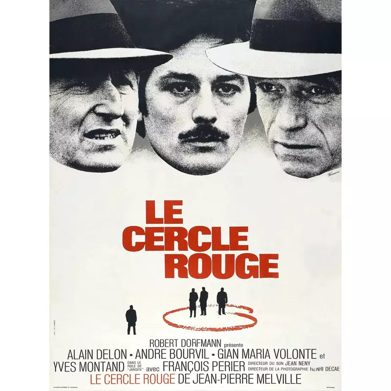 Affiche Le Cercle Rouge | Planète Vintage