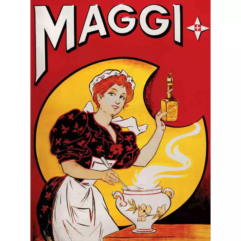 Affiche Publicitaire Maggi | Planète Vintage