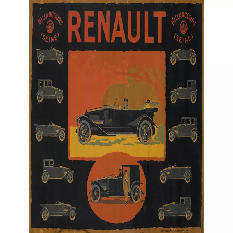 Renault poster | Planète Vintage