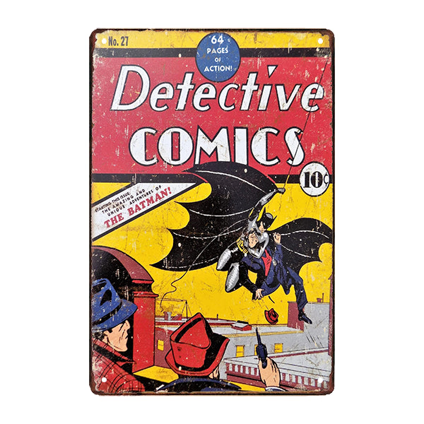 Comics Metal Sign | Planète Vintage