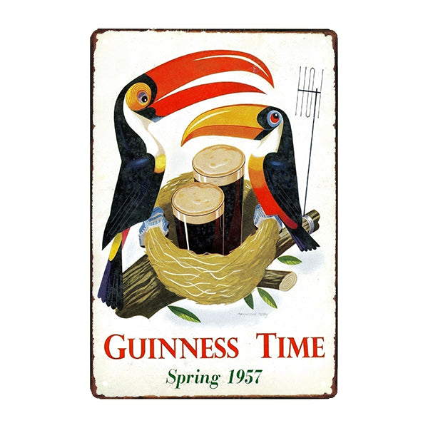 Guinness Metal Plate | Planète Vintage