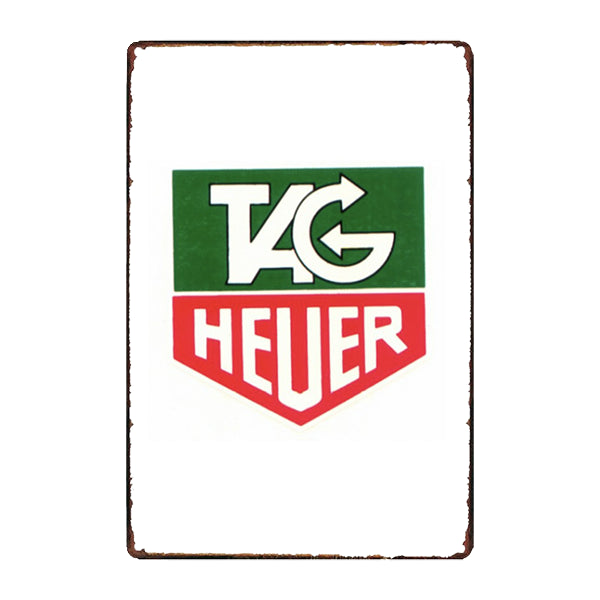 Plaque Métal Tag Heuer | Planète Vintage