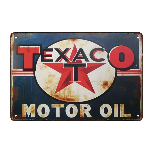 Texaco Metal Sign | Vintage Planet | Planète Vintage