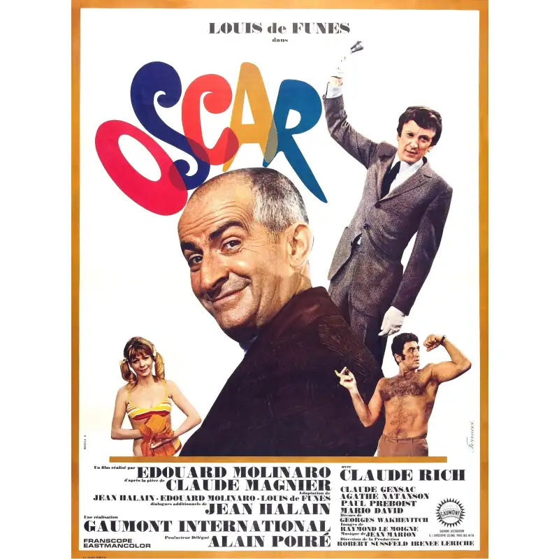 Oscar Movie Poster | Planète Vintage