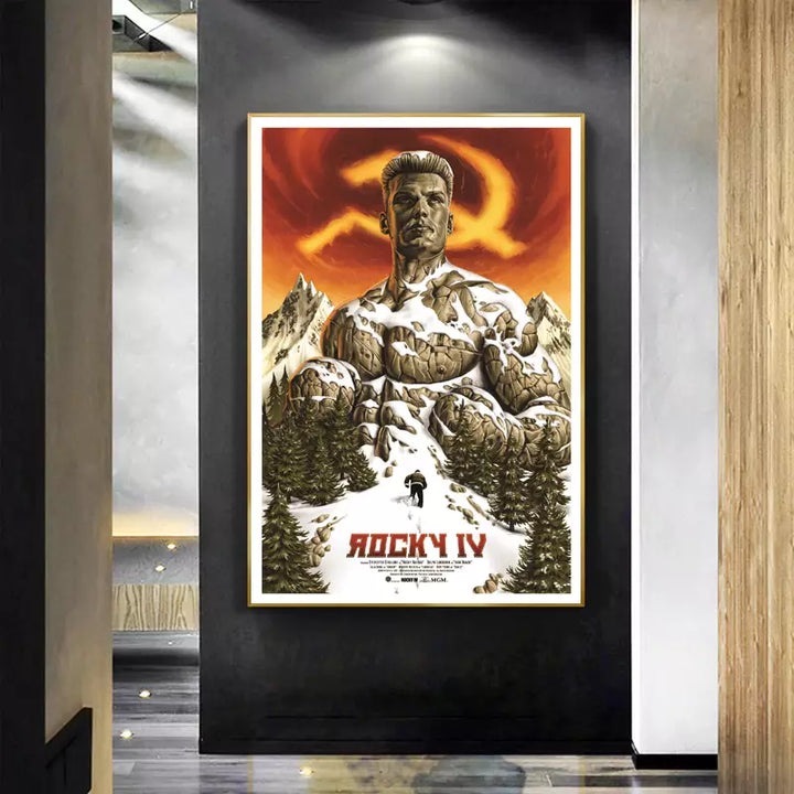 Rocky 4 Plakat Dolph Lundgren Signed Rocky IV Ivan Drago 12x18 Photo