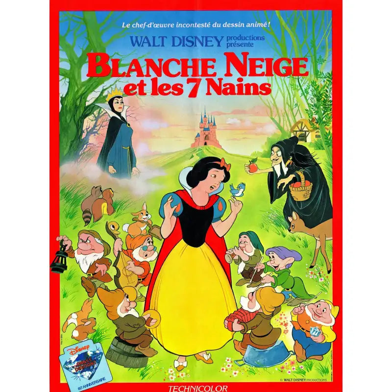 Blanche Neige Affiche | Planète Vintage