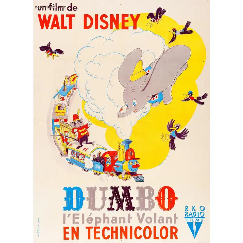 Dumbo Affiche 1941 | Planète Vintage