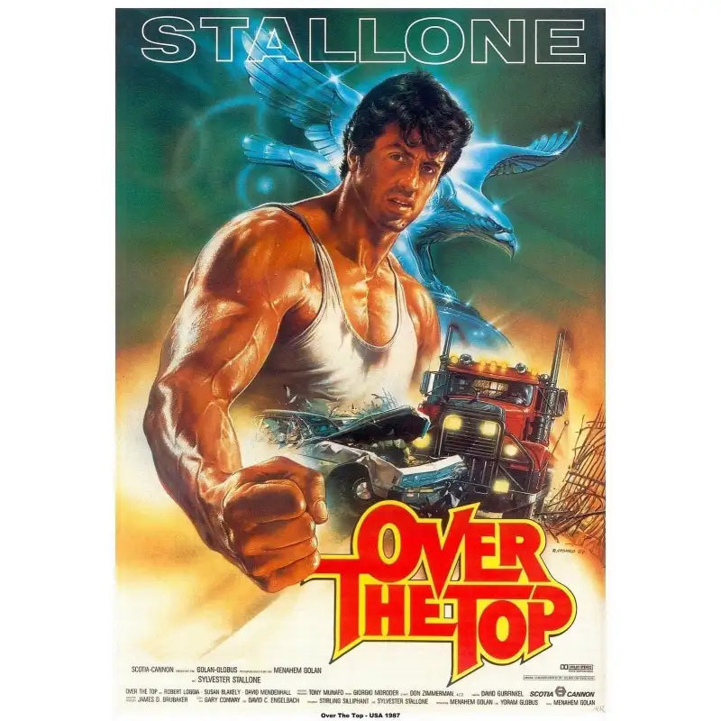 Over The Top Poster | Planète Vintage