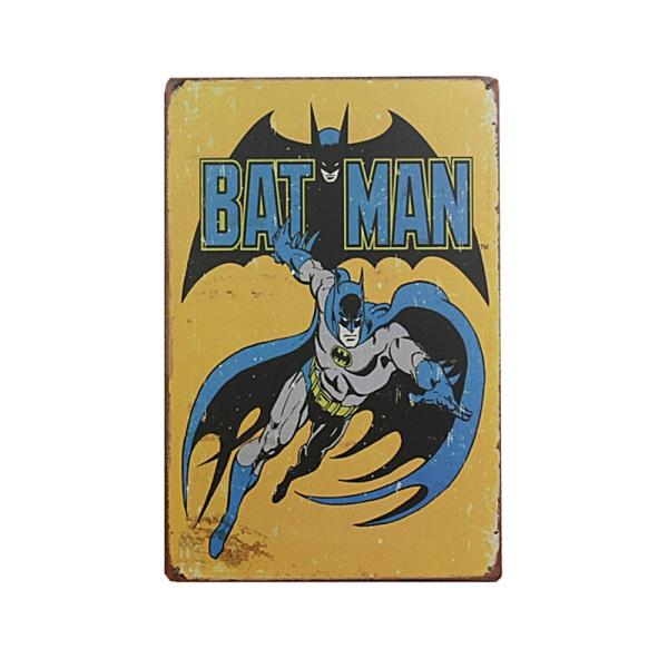 Plaque Vintage Batman | Planète Vintage